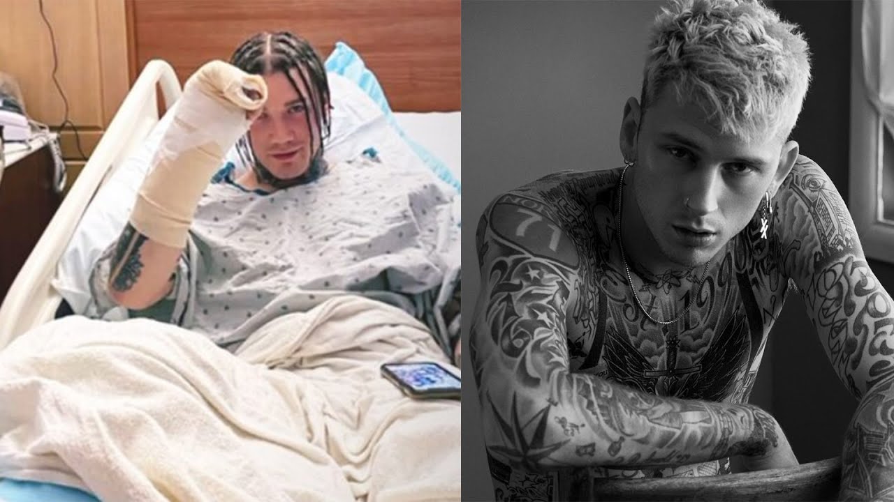 MGK's Drummer Rook Robbed, Hit By Car - YouTube