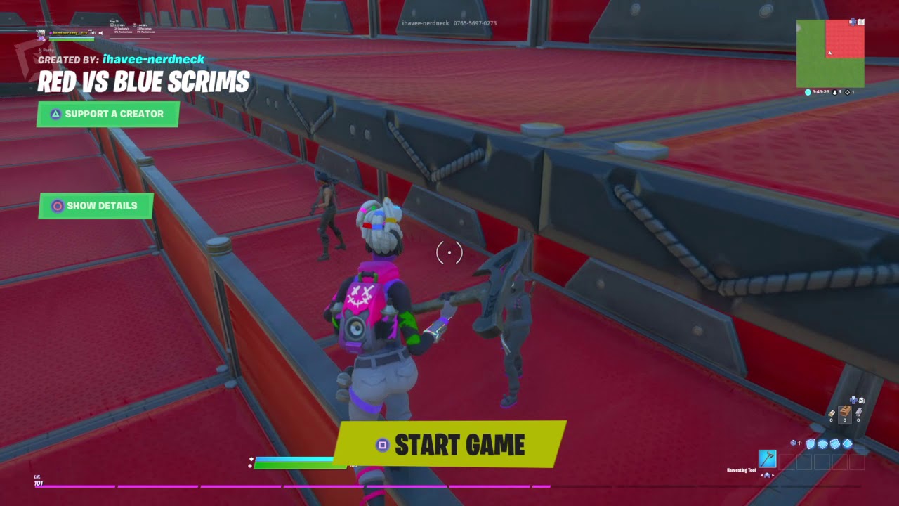 Red vs blue scrims - YouTube