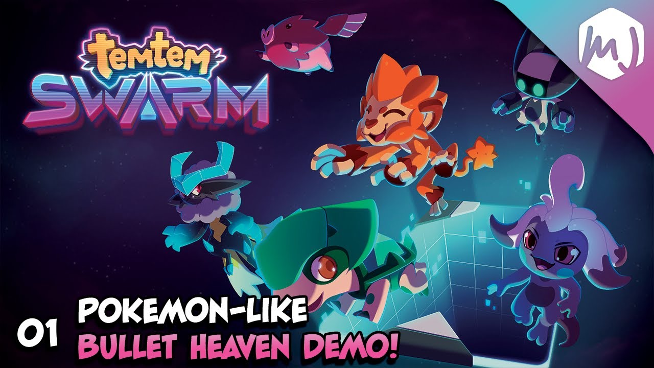 🔴LIVE - lets evolve Oree / 02 (Pokemon + Vampire Survivors = TemTem ...