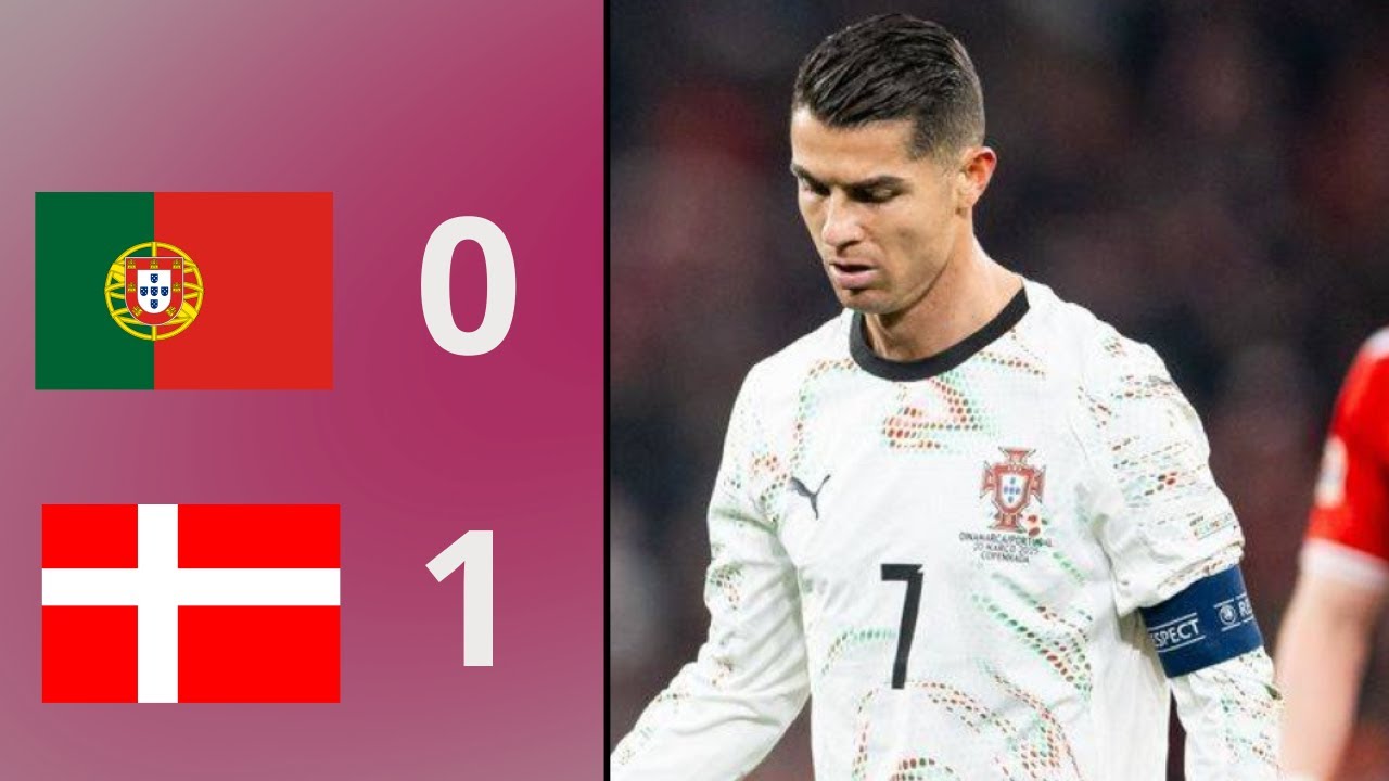 🔴 Portugal Vs Denmark 0-1 | HIGHLIGHTS & GOALS | Uefa Nations League ...