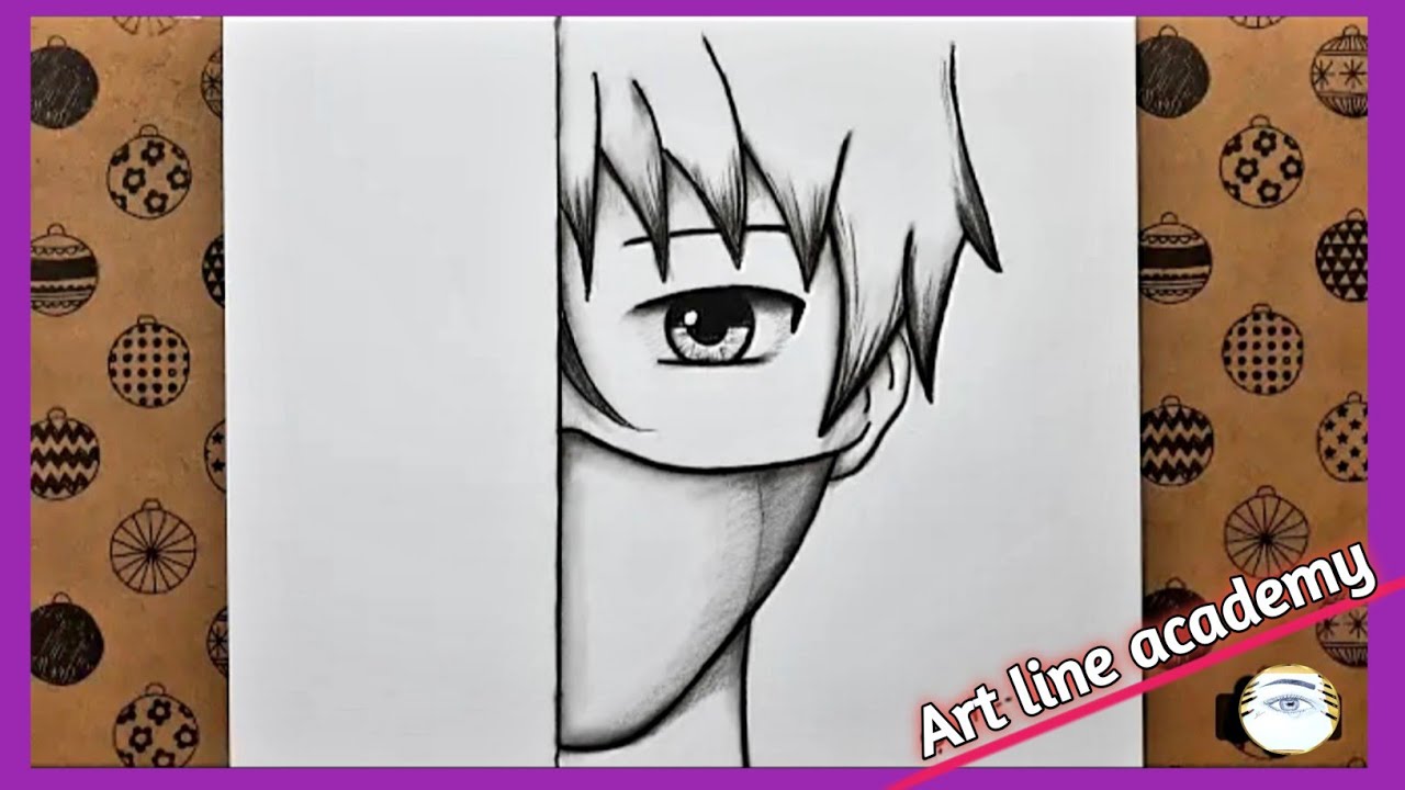 How To Draw Anime Step by Step The Easy Way, Easy Pencil Drawings - YouTube