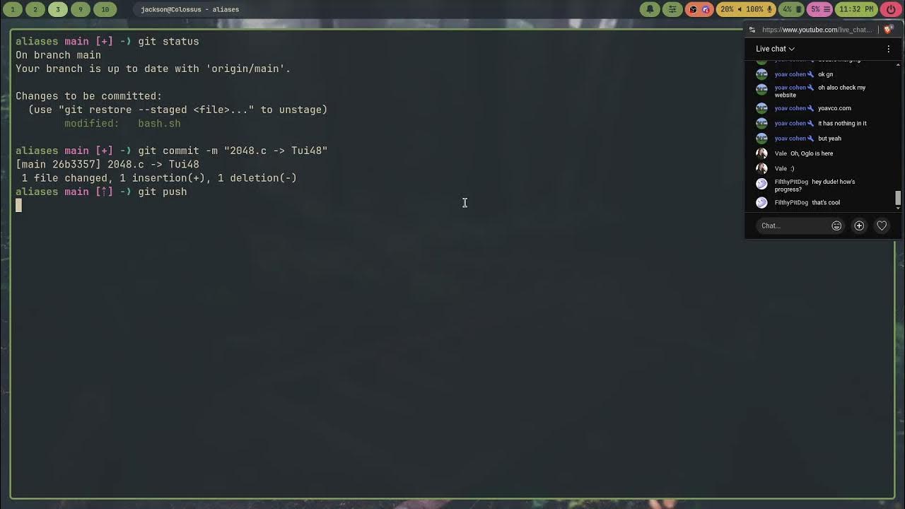 Creating 2048 in the Terminal With My TUI Library (Continued) - YouTube