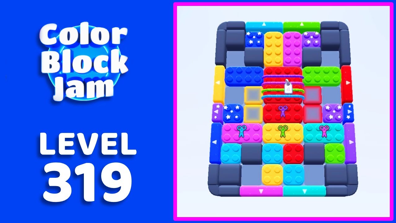 Color Block Jam Level 319 [Solution Walkthrough] - YouTube