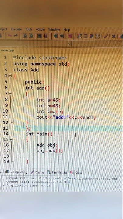 Learn how to multiply numbers in c++ for free #coding #cprogramming # ...