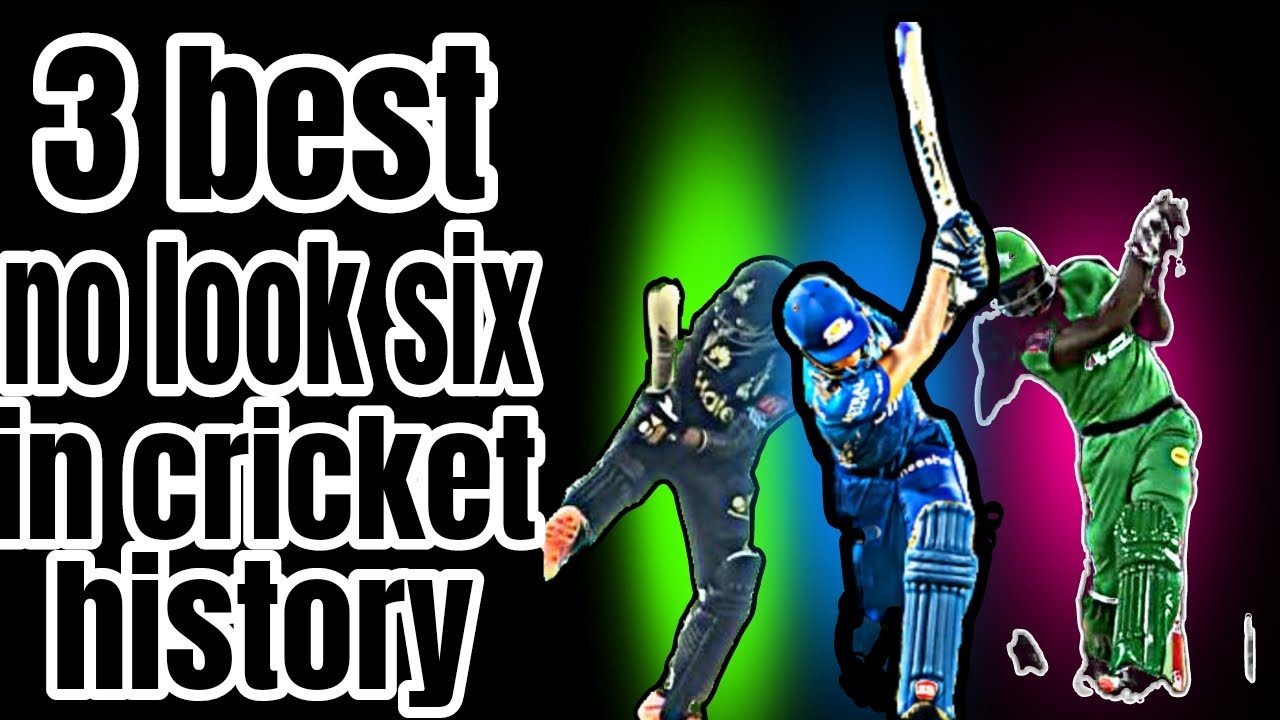 3 Best no look shot in cricket history | Best no look six | cricket ...