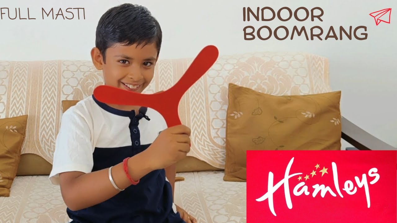 Hamleys Booma Indoor Boomerang #hamleys #harshitpareek #boomrang ...