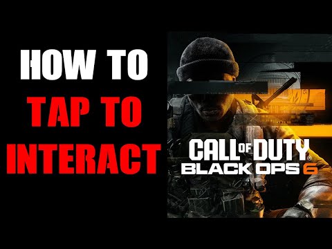 COD Black Ops 6 How To Change Gamepad Controls To "Tap To Interact ...