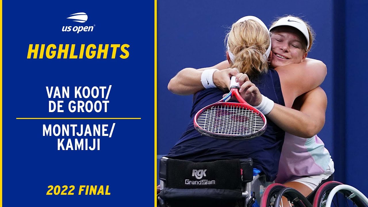 Van Koot/De Groot vs. Montjane/Kamiji Highlights | 2022 US Open Final ...