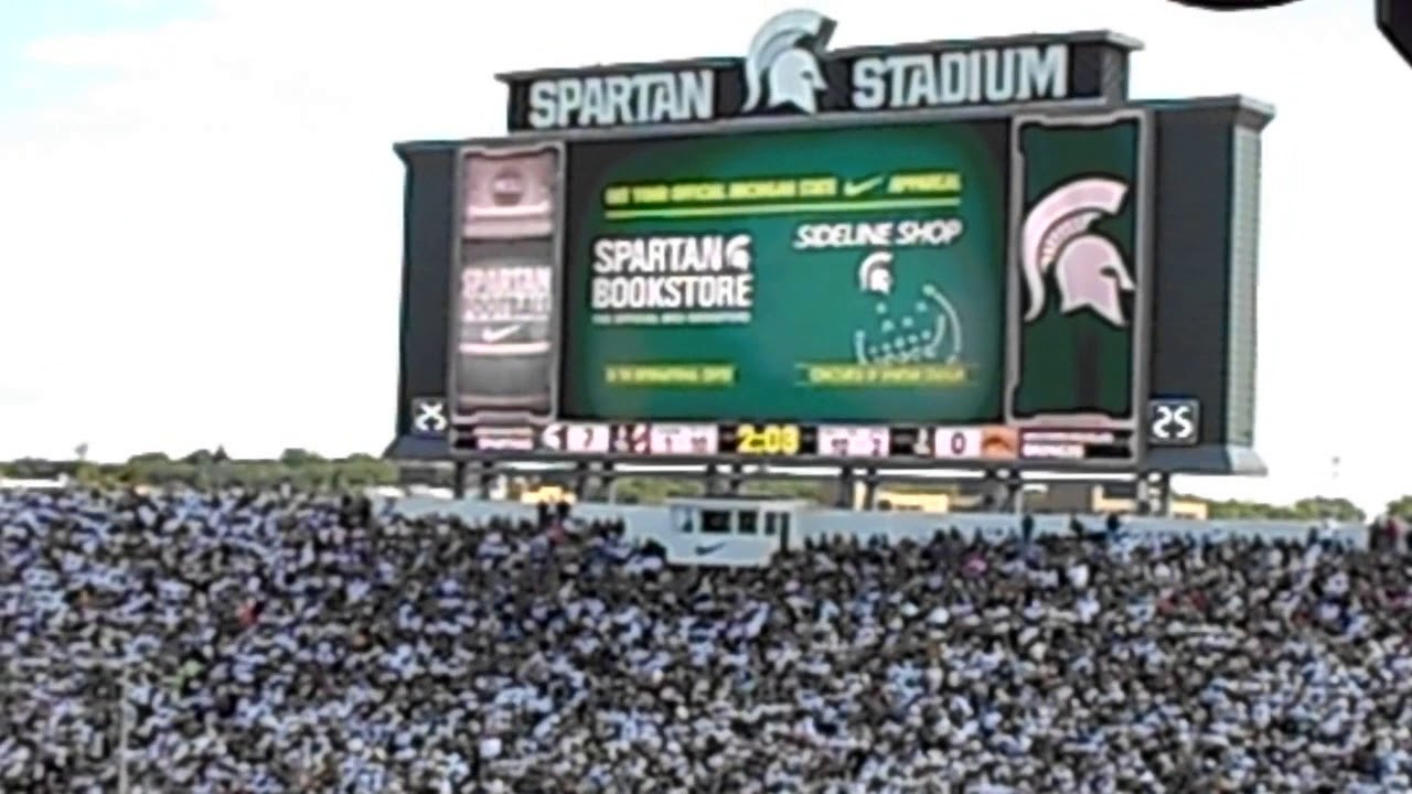 2017 Michigan State Football Spartan Gear Spartan Bookstore Sideline ...