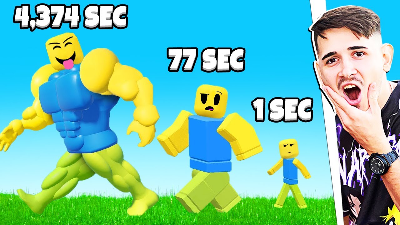 ROBLOX ALI SVAKI SEKUND POSTAJEMO SVE JAČI! :O - YouTube
