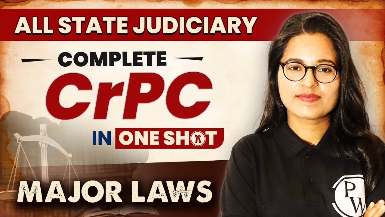 CrPC (Code of Criminal Procedure) (One Shot) | Major Law | State ...
