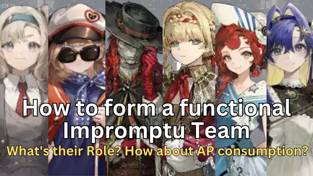 How to build a functional Impromptu Team - Reverse 1999 - YouTube