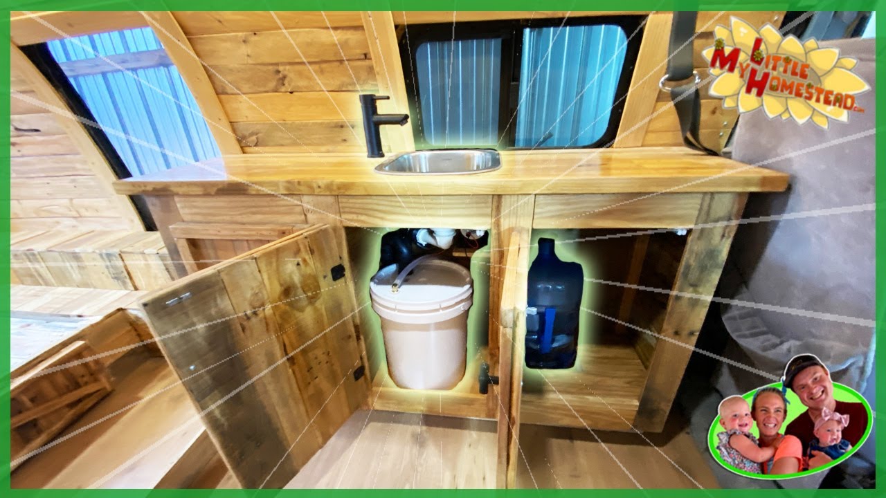 🚰 Best Running Water Solution For A Conversion Van | Weekly Peek Ep338 ...