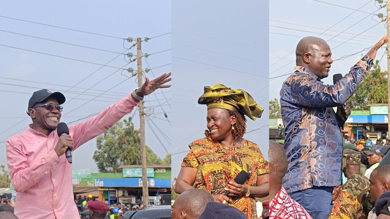 Hon mama Elsie Muhanda Vs GVn Barasa Vs Senator Khalwale fans at ...