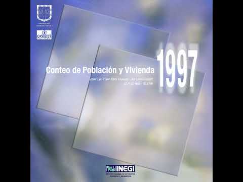 INEGI - Conteo de Población y Vivienda 1997 (2017, Ciudad de México) [Field Recording, Vaporwave]