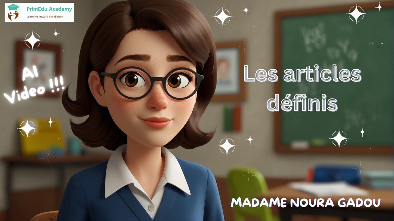 AI Video!! Maîtrisez les Articles Définis en Français: #Cours Pratique ...