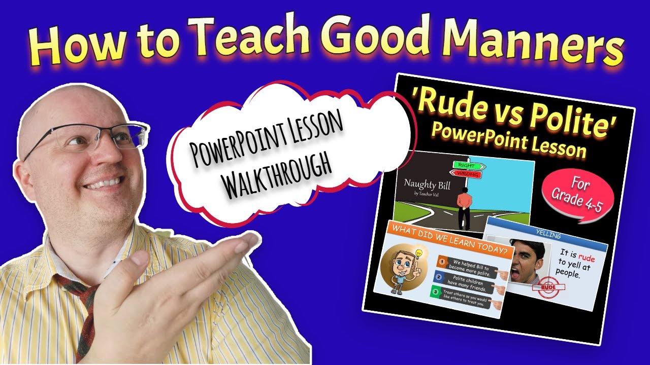 How to Teach Good Manners in an ESL Class - YouTube