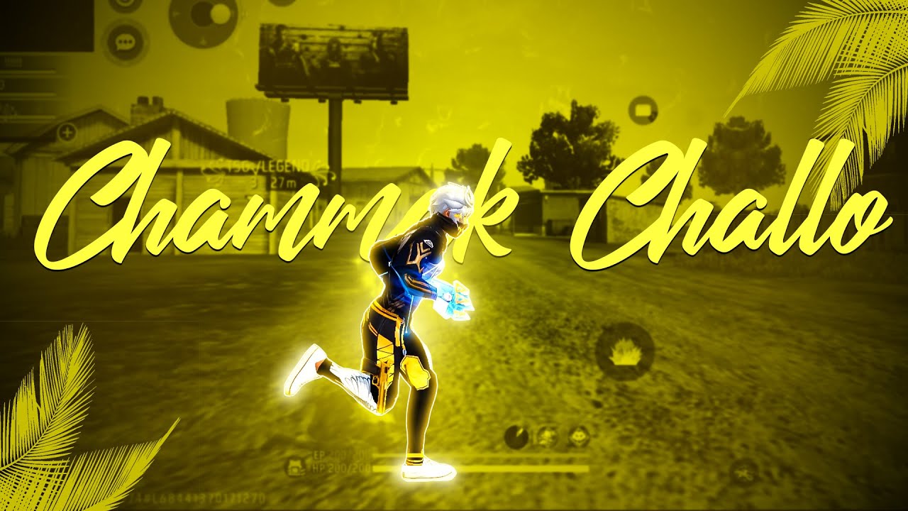 Chammak Challo 🔥 Free Fire Edited Montage - YouTube