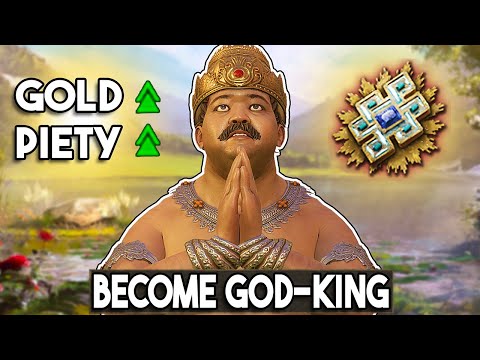 I Became the ULTIMATE GOD-KING in Crusader Kings 3 All Under Heaven