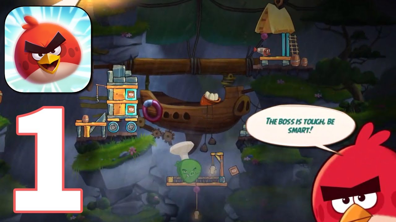 Angry Birds 2 - Gameplay Walkthrough 1-15 part 1 All Levels ...