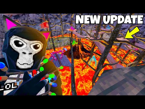 They Added a Lava Forest Gamemode In Gorilla Tag…(New Update)