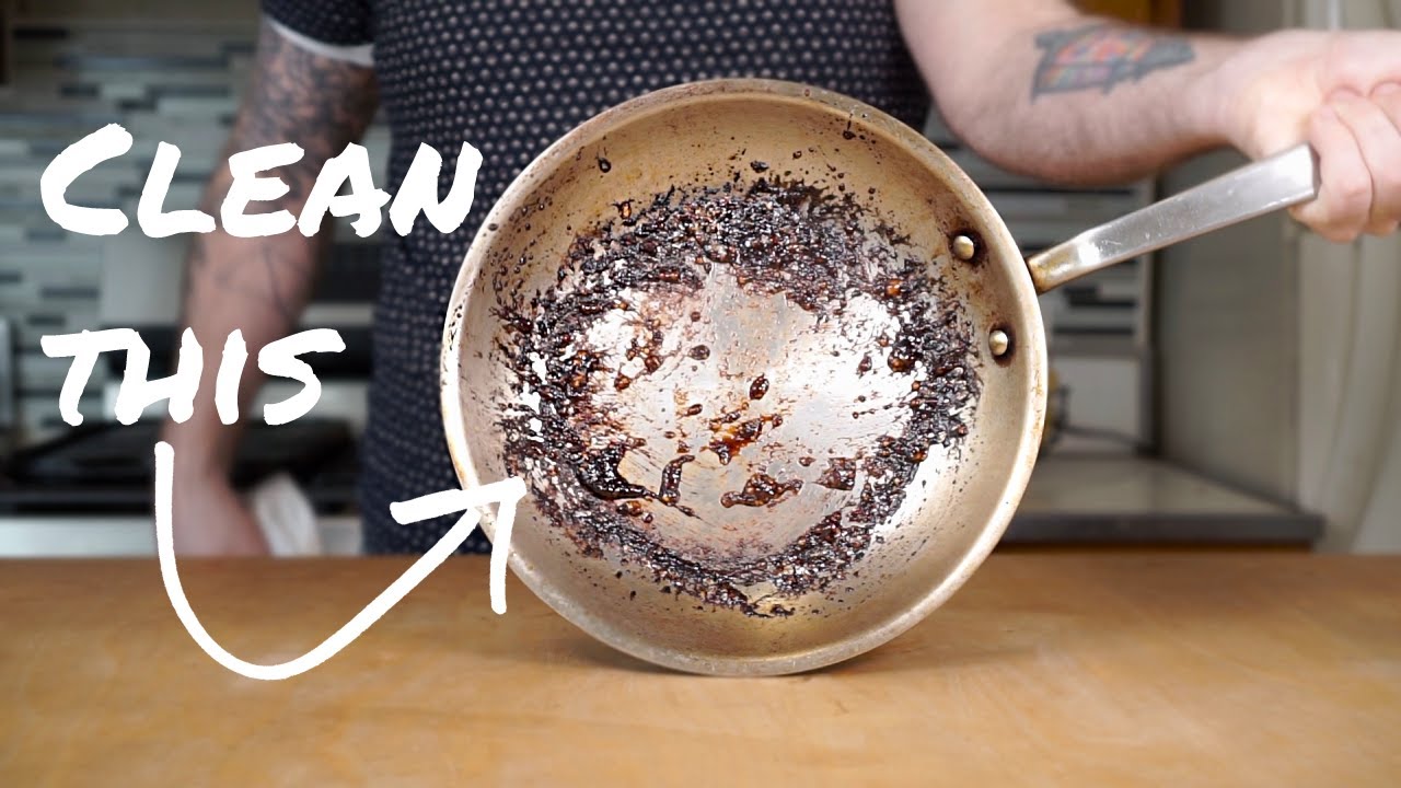 Clean Your Stainless Steels Pots & Pans The Easy Way - YouTube