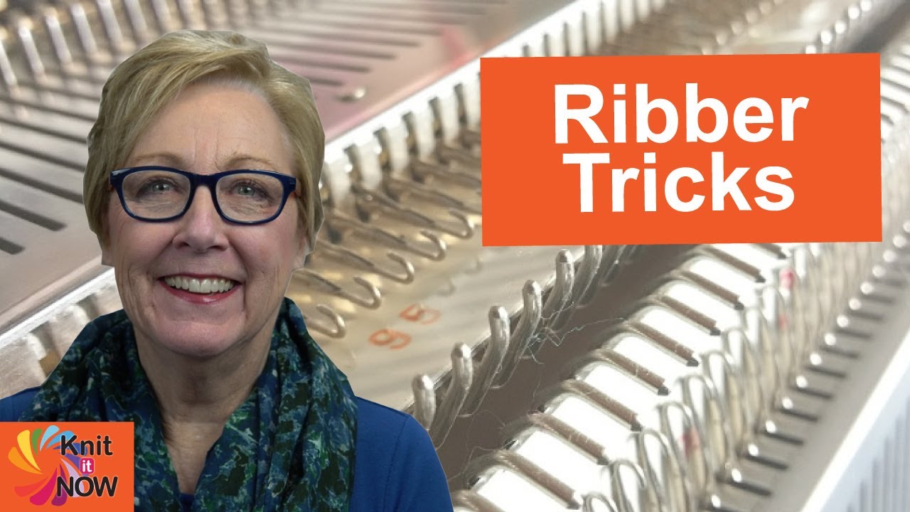 3 Knitting Machine Ribber Tricks - YouTube