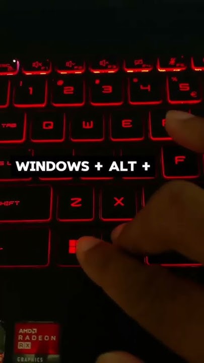 How to Record Your Computer Screen with Just a Keyboard Shortcut - YouTube