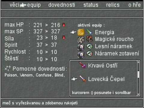 [Rm2k3 ABS game] Forbidden Saga - Custom Menu System - YouTube