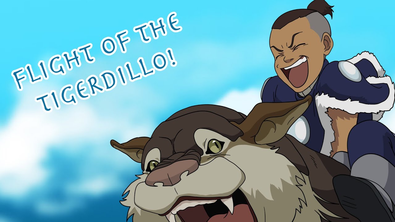 FLIGHT OF THE TIGERDILLO! (Avatar the Last Airbender Music Video) - YouTube