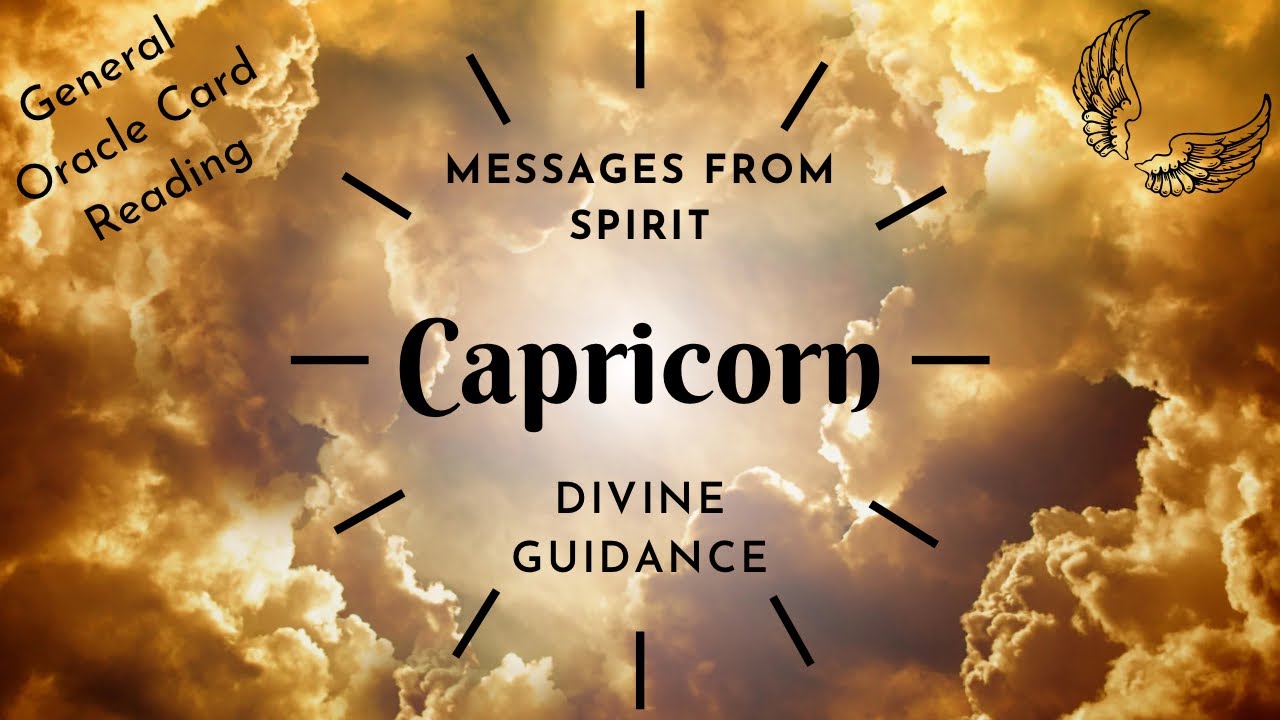 Capricorn ♑️ Messages From Spirit 💫 A Powerful Move‼️ Let Your Soul ...