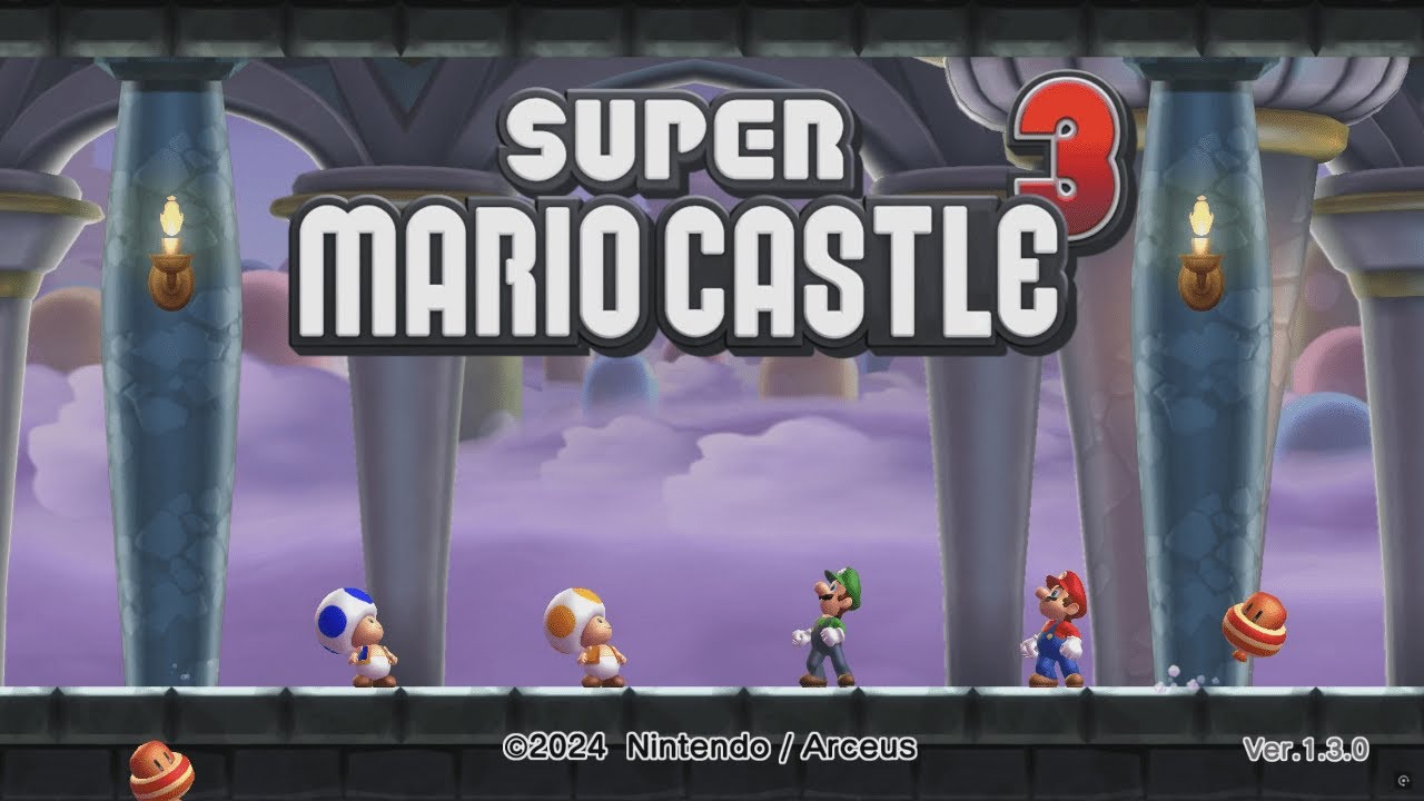 Super Mario Castle 3 #1 Walkthrough 100% - YouTube