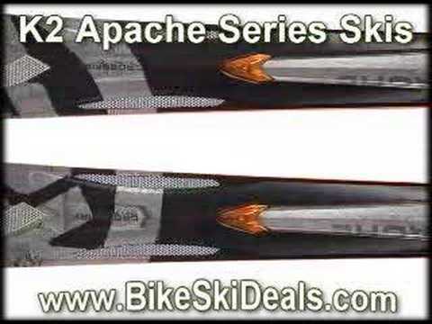 2008 K2 Apache Outlaw Recon Crossfire Raider Ranger Ski Reviews - YouTube