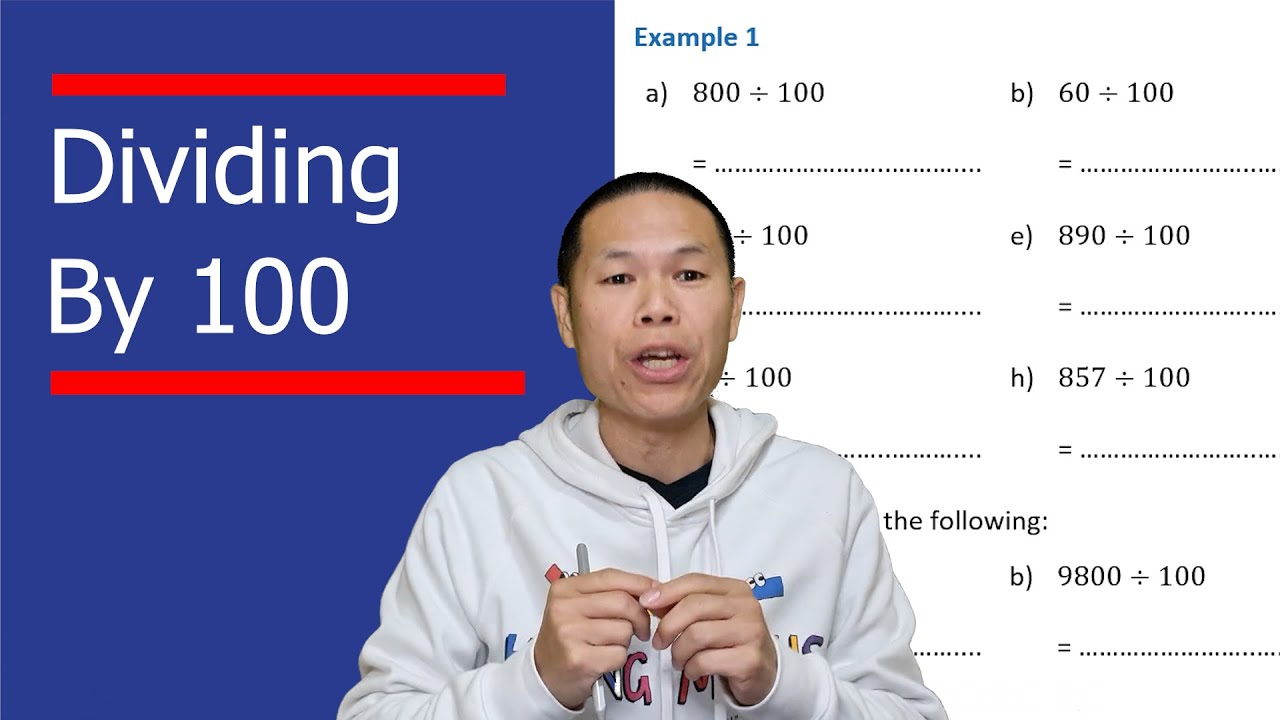 Dividing By 100 - YouTube