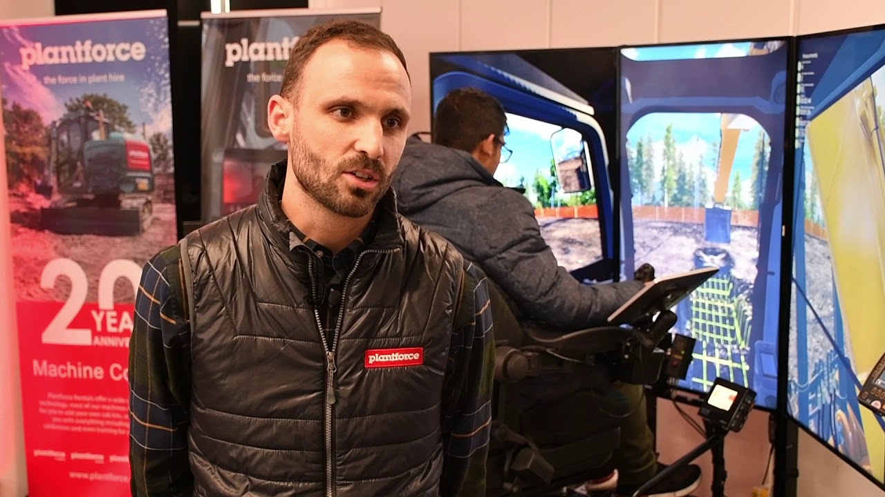 Samuel Mercer, plantforce at Plant Construction Careers Live - YouTube