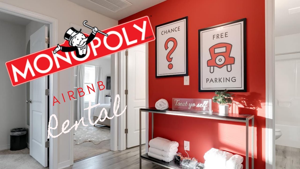 Monopoly House (airbnb rental) - YouTube