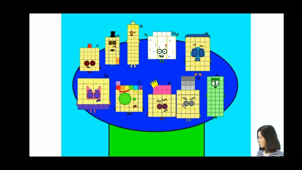 Numberblocks Band 31-40 Sound is More Funky - YouTube