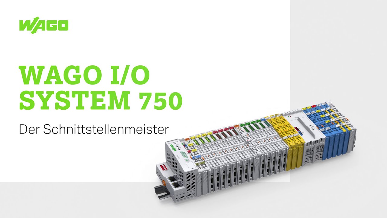 WAGO I O SYSTEM 750 753 YouTube