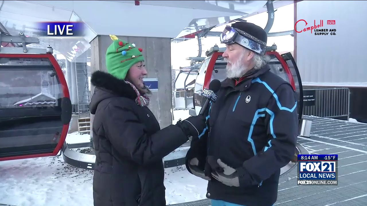 XMAS & NYE Interview with Jim Vick at Lutsen Mountains - YouTube