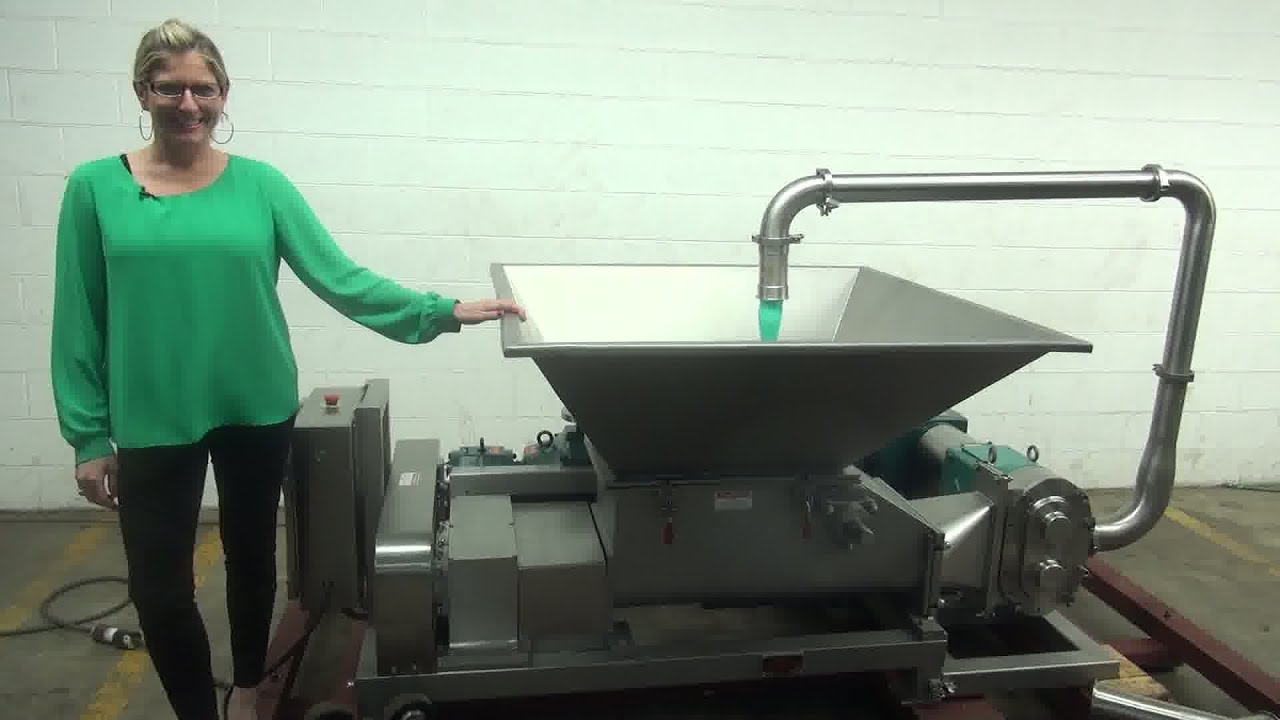 Doering Twin Screw Dough Pump Demonstration - YouTube