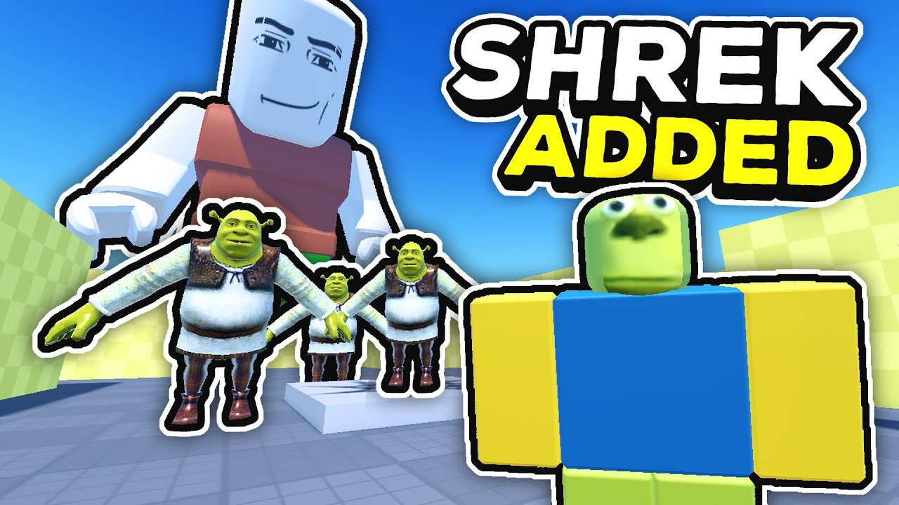 Adding SHREK To My Weird Roblox Simon-Says Game - YouTube