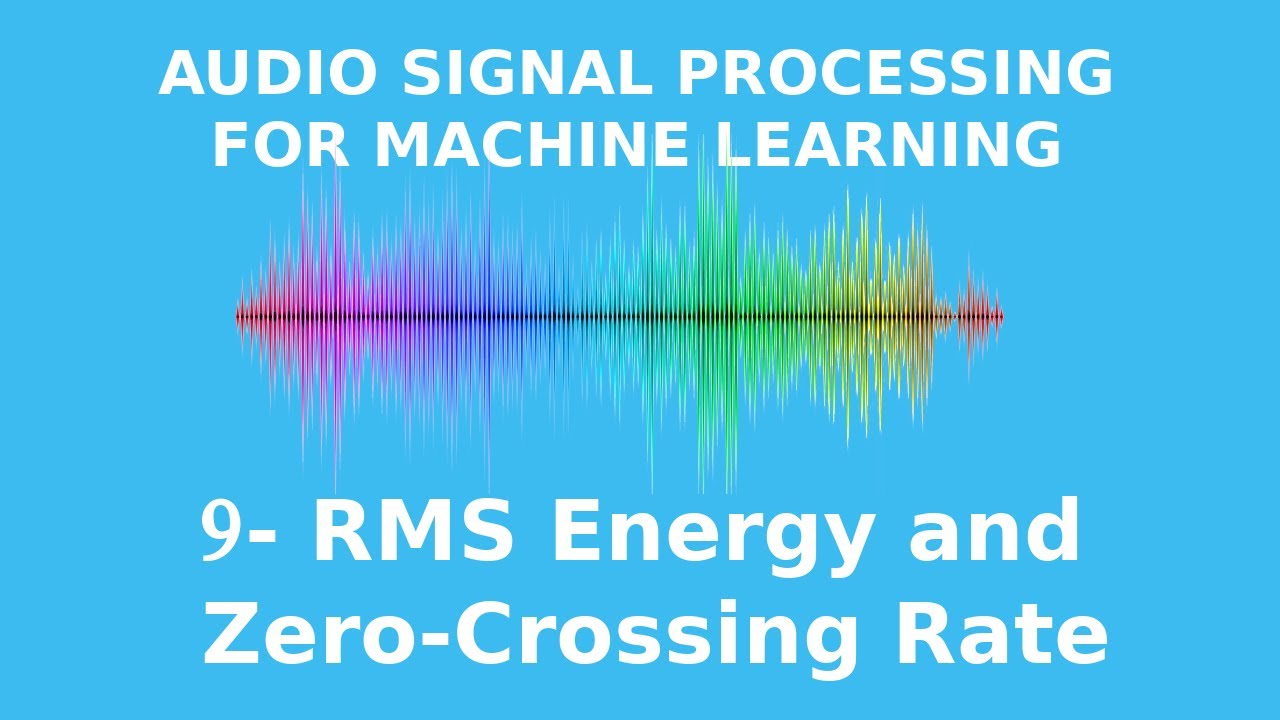 How To Extract Root Mean Square Energy And Zero Crossing Rate From