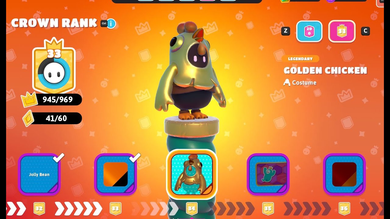 FALL GUYS LIVE | UNLOCKING GOLDEN CHICKEN - YouTube