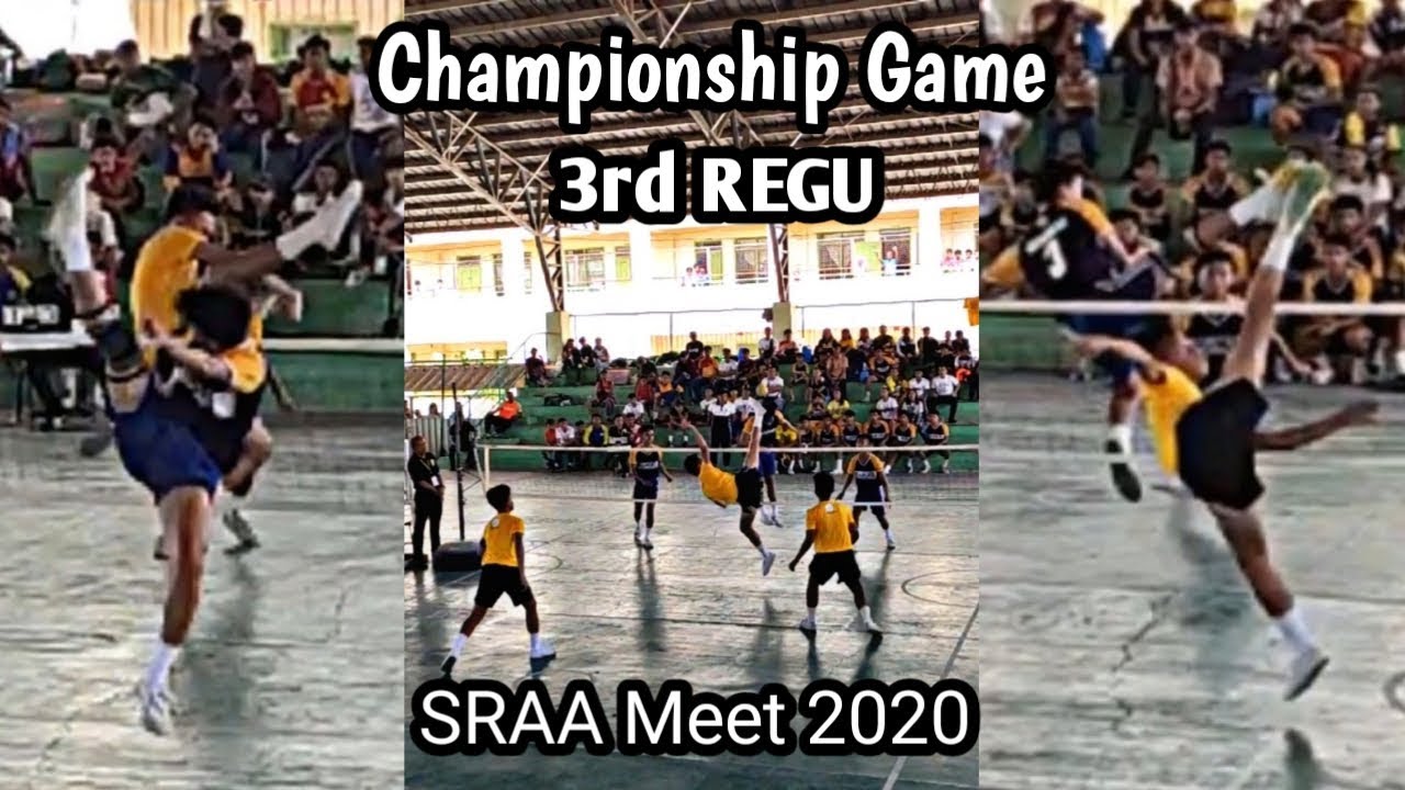 Sepak Takraw - SRAA Meet 2020 ! CHAMPIONSHIP GAME ! GENSAN VS SOUTH ...