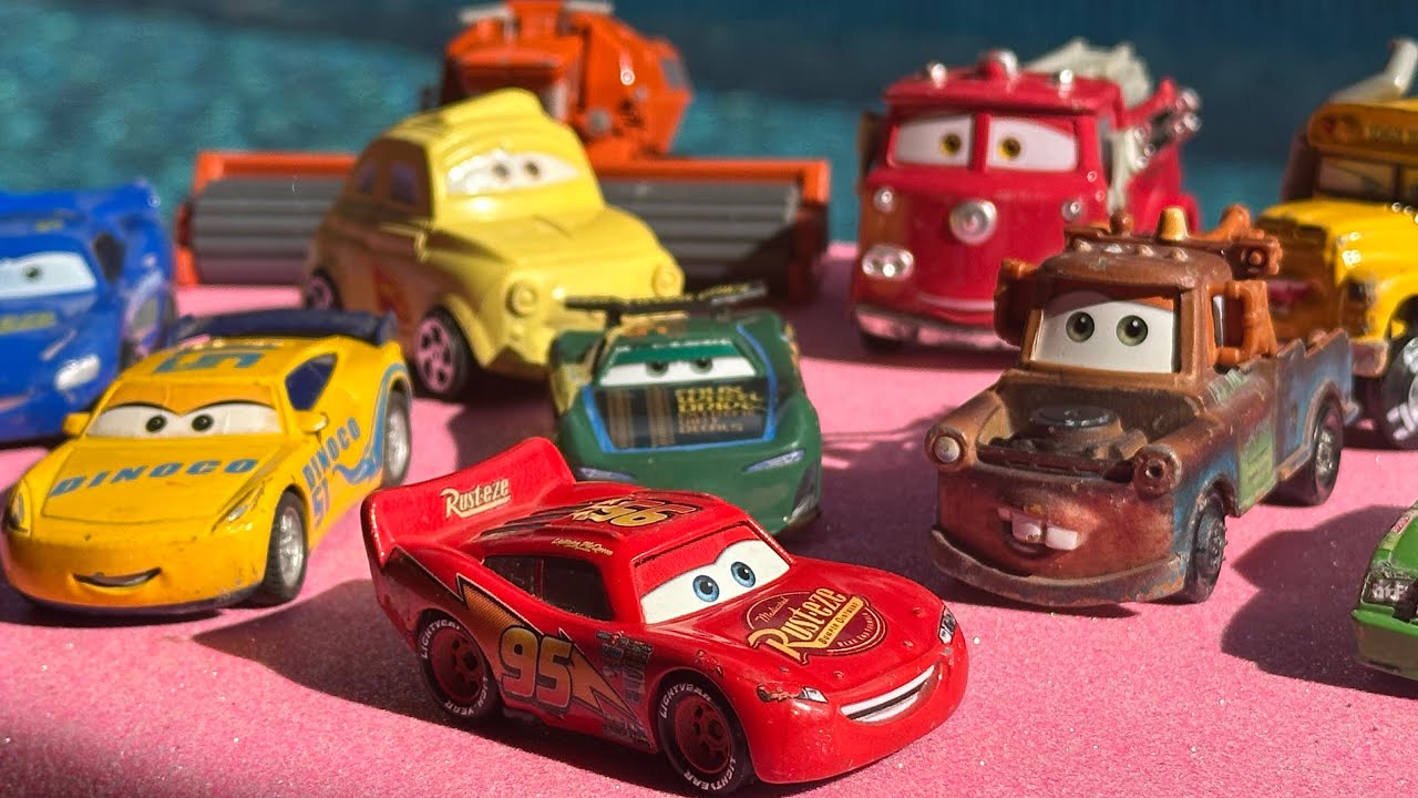 Disney Pixar Cars Story | Fun and exciting car racing | Lightning ...