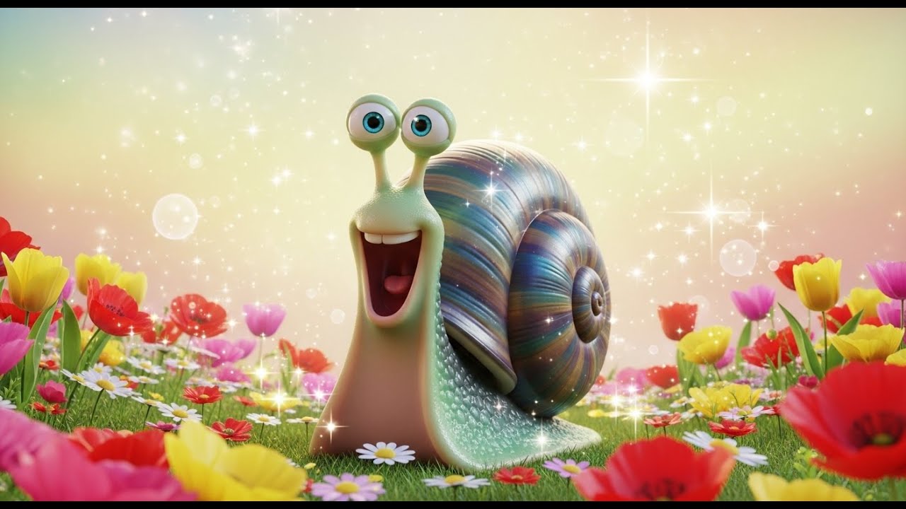 The Snail Who Learned Colors | Best Nursery Rhymes and Kids Songs ...