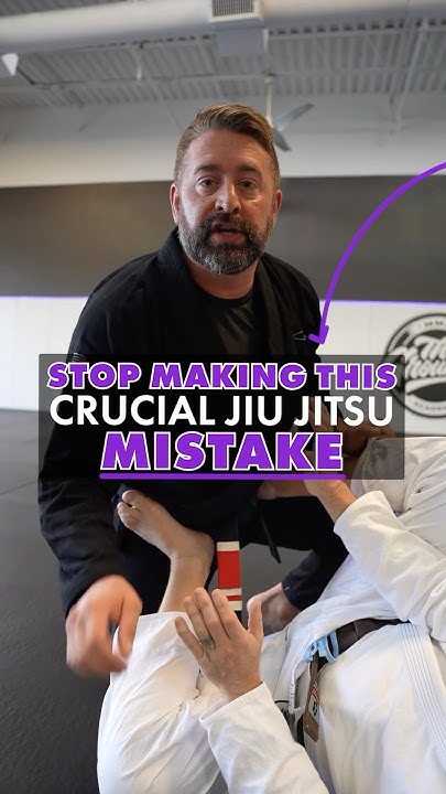 Stop making this JIU JITSU mistake!!!!⬆️ #bjj #jiujitsu #jiujitsutips #martialarts - YouTube