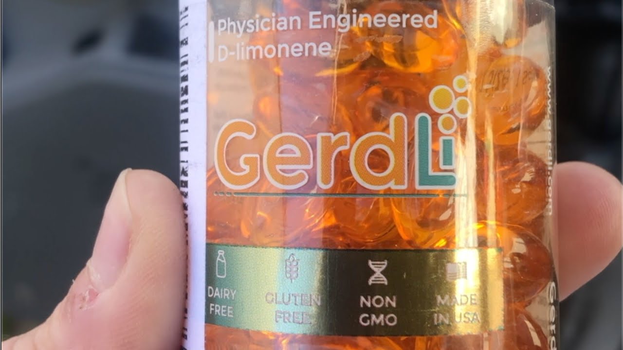 Tested: GerdLI D-Limonene Acid Reflux Supplement - YouTube