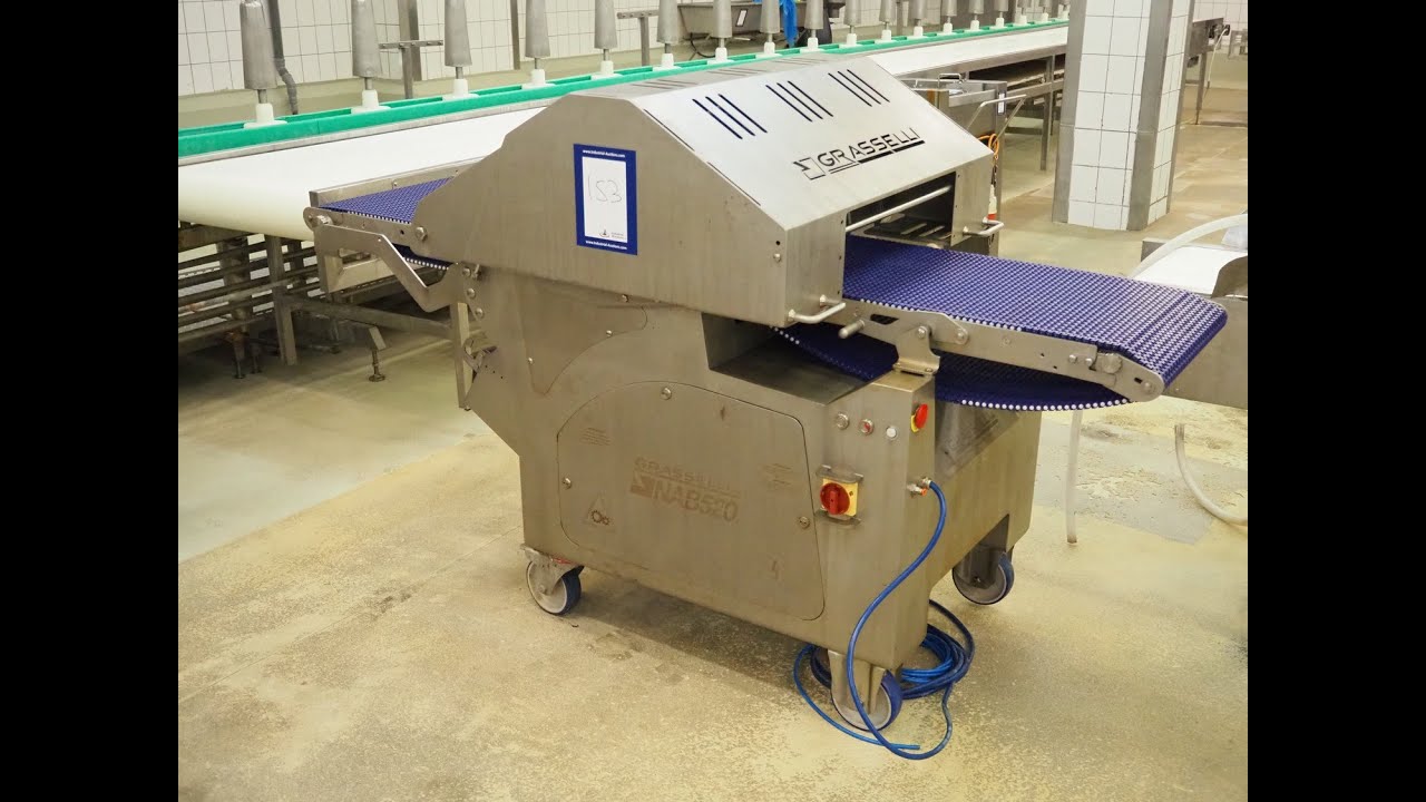 1102-153: Grasselli SpA skinning and derinding machine - YouTube