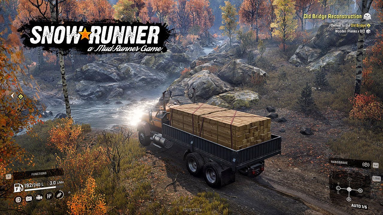 SnowRunner - Incredible game | Beginning of a new Career - YouTube